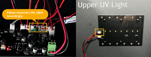 [Cure Mega S] Checking the UV Light – Phrozen Help Center