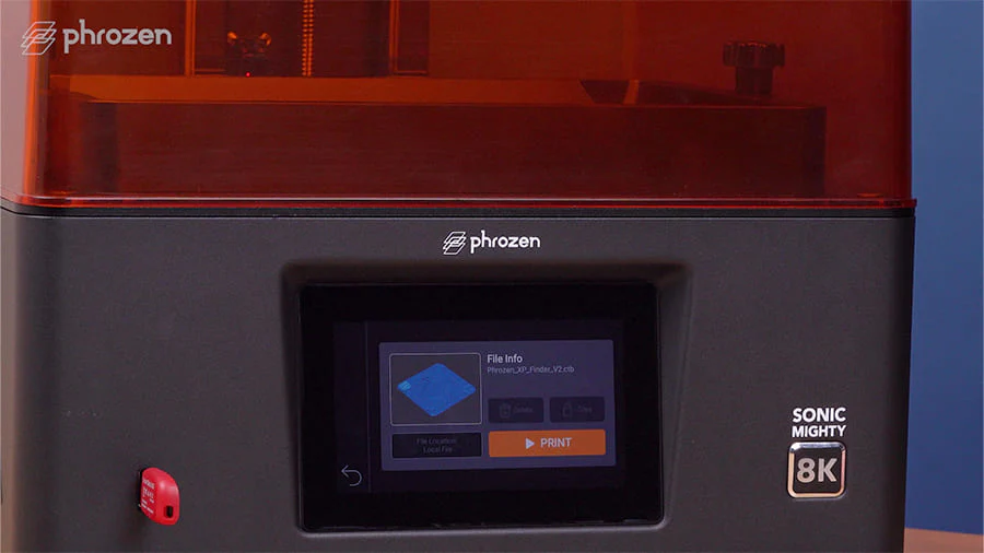 [Sonic Mighty 8K] First Test Print – Phrozen Help Center