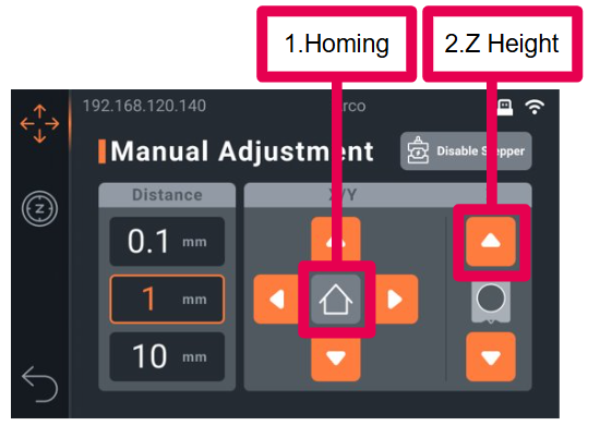 [Arco] Manual Flying Gantry Levelness Calibration – Phrozen Help Center